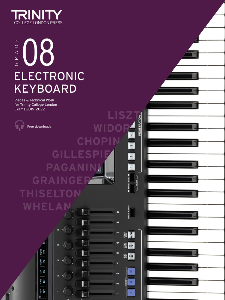 Electronic Keyboard from 2019: Grade 8 | Trinity Malaysia